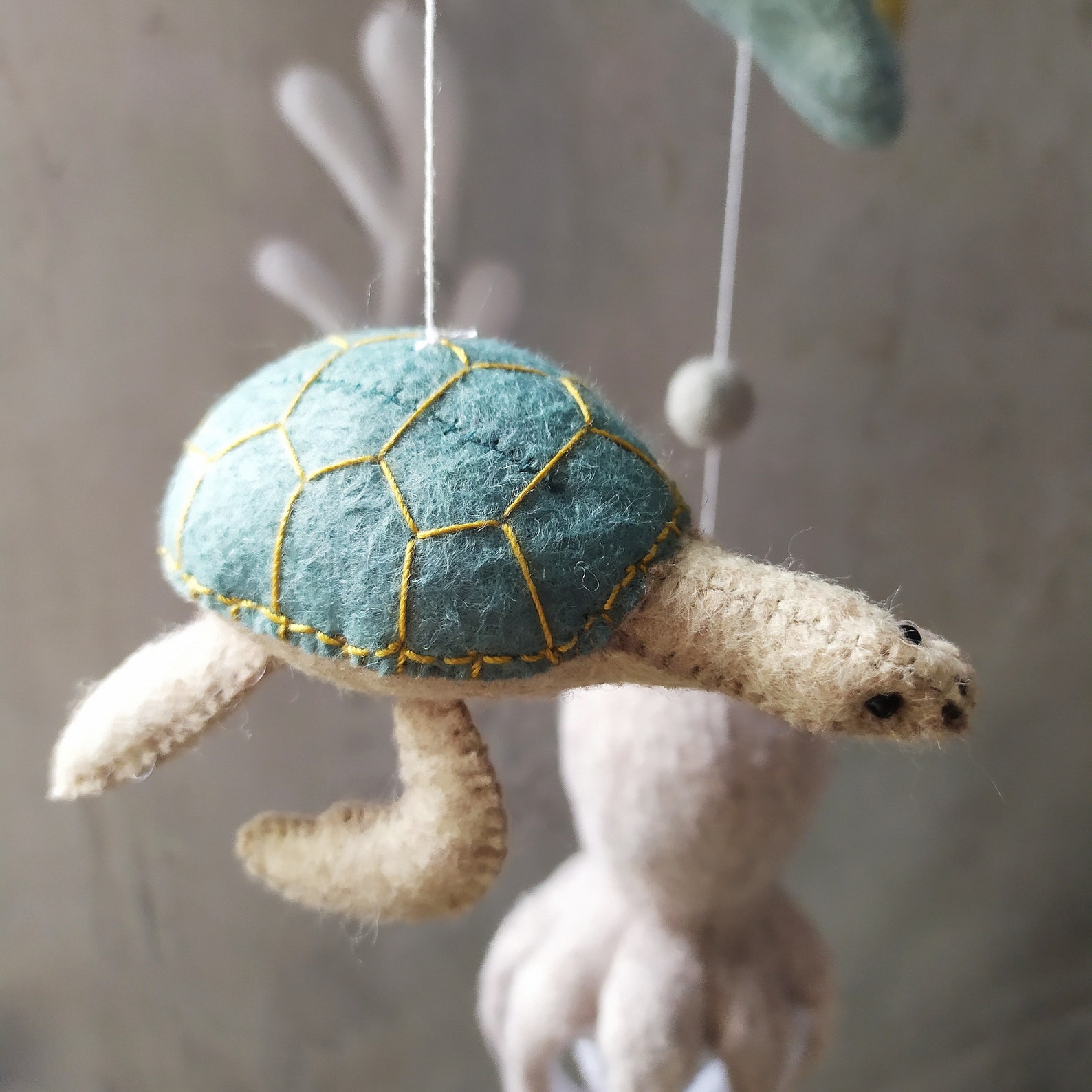 Big Ocean Mobile for Baby Ocean Animals Mobile Nursery - Etsy