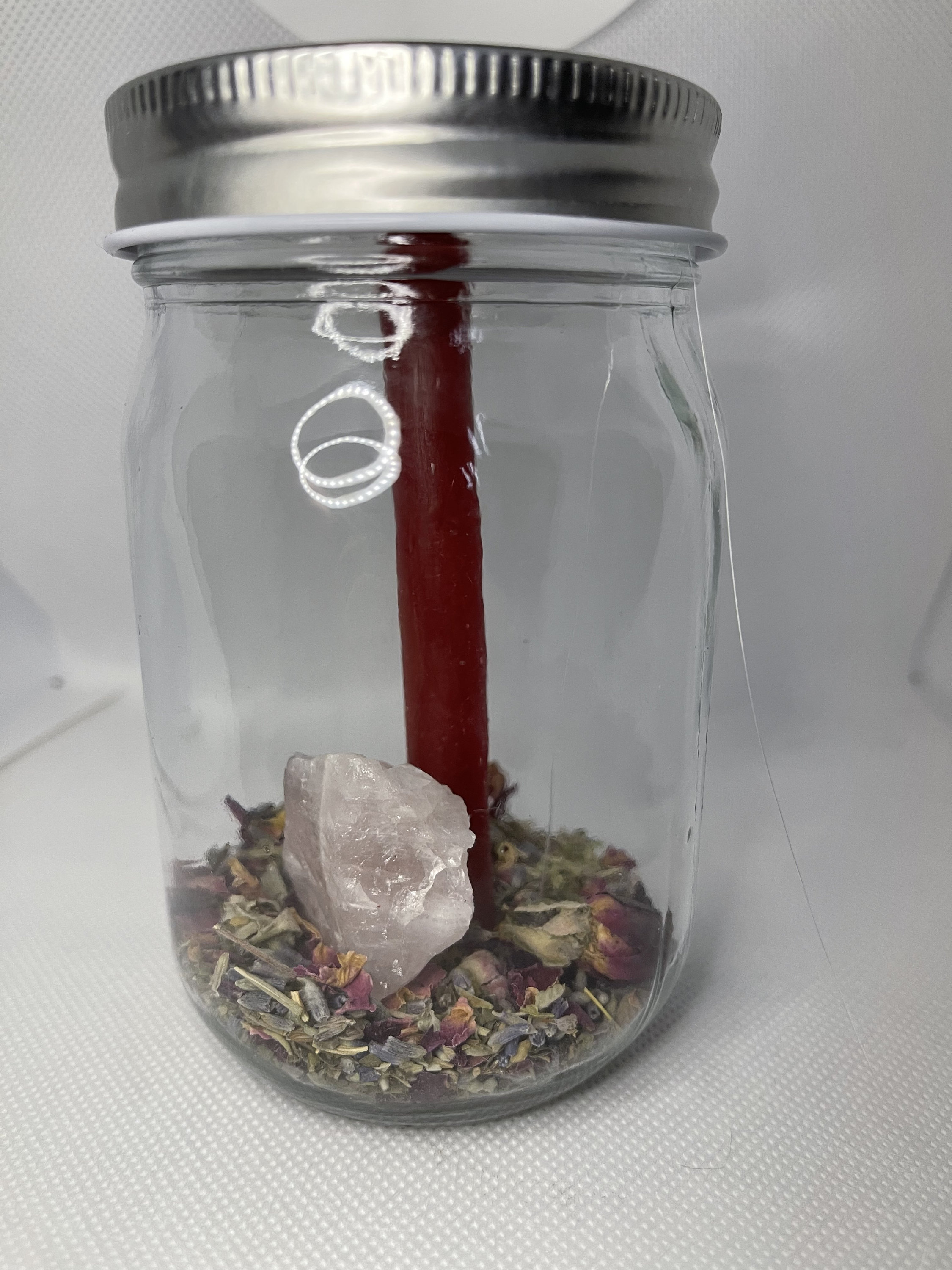 Red Candle Spell Jars - Etsy