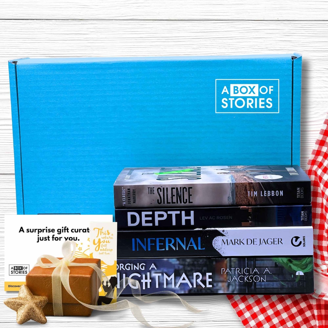 2025 Gift Box X4 Mixed Books Gift Box Surprise Unique Gifts for Book ...