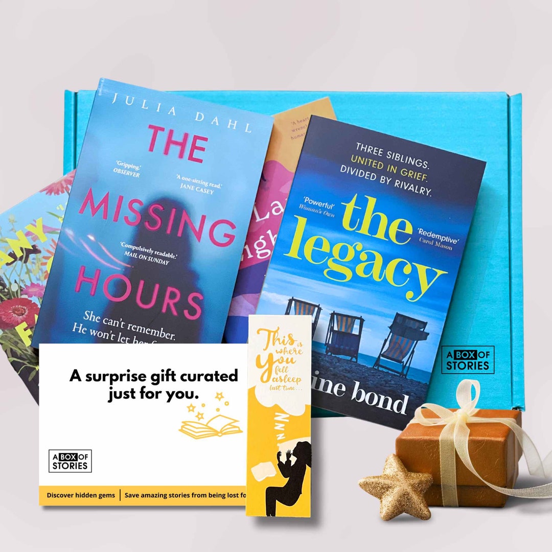 Father's Day Gift Hamper: X4 Surprise Fiction Books | Gift for ...