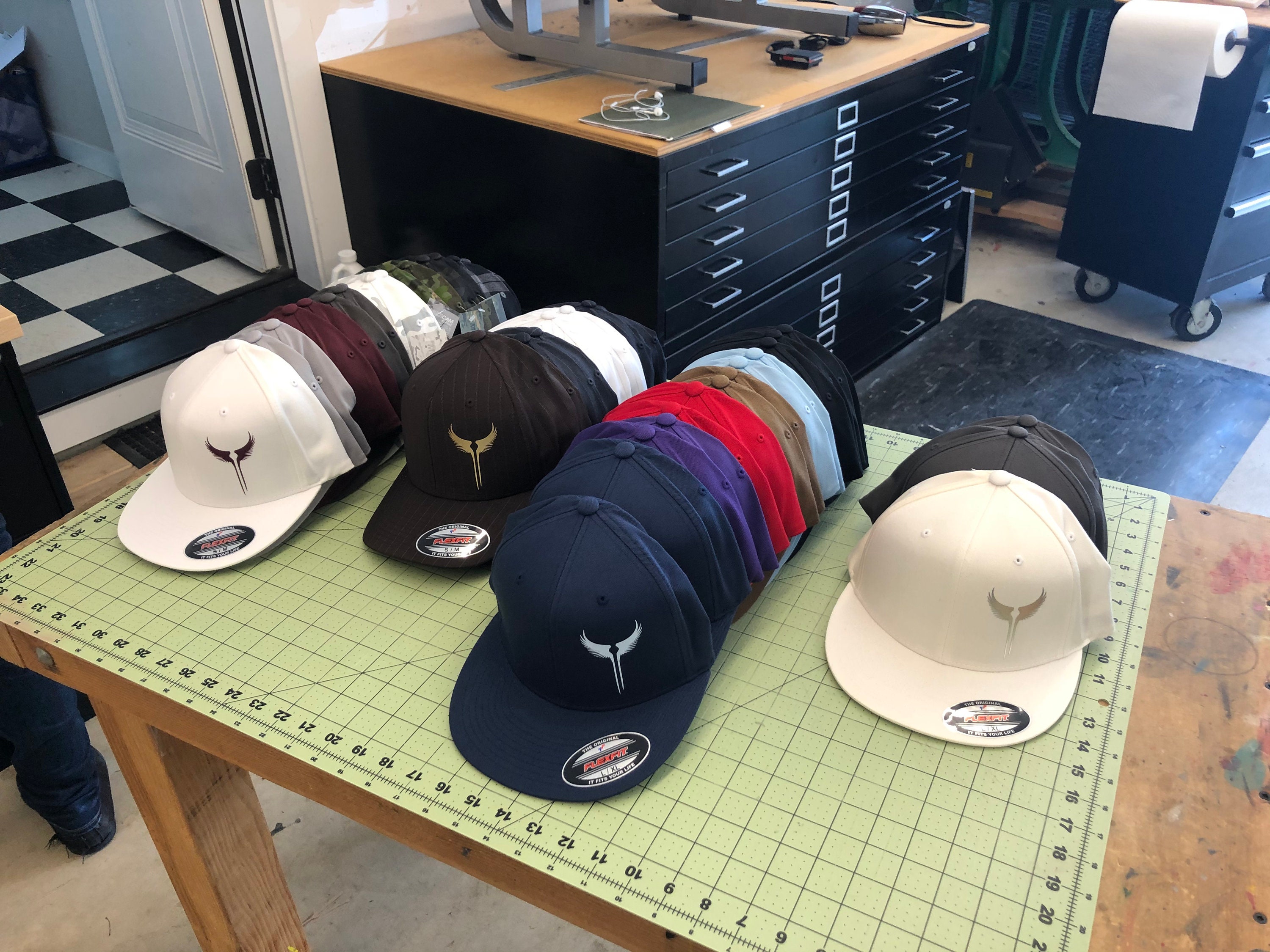 Valhalla Valkyrie Wings of Combat Limited Edition Flex Fit Hats - Etsy