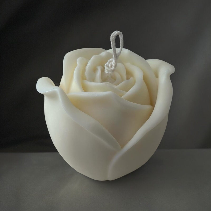 Rose Candle - Etsy