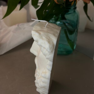 Zeus Head Candle, Soy Wax Candle, Handmade Candle, Zeus Candle, Greek ...