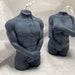 Man Torso Women Torso Candle Hand-poured Soy Wax Goddess - Etsy