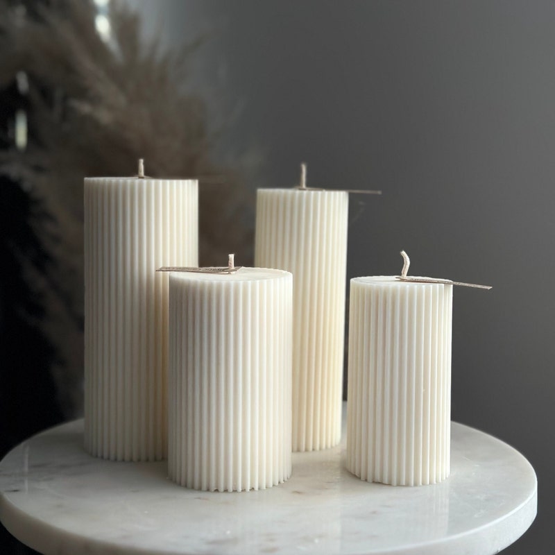 Pillar Candles - Etsy