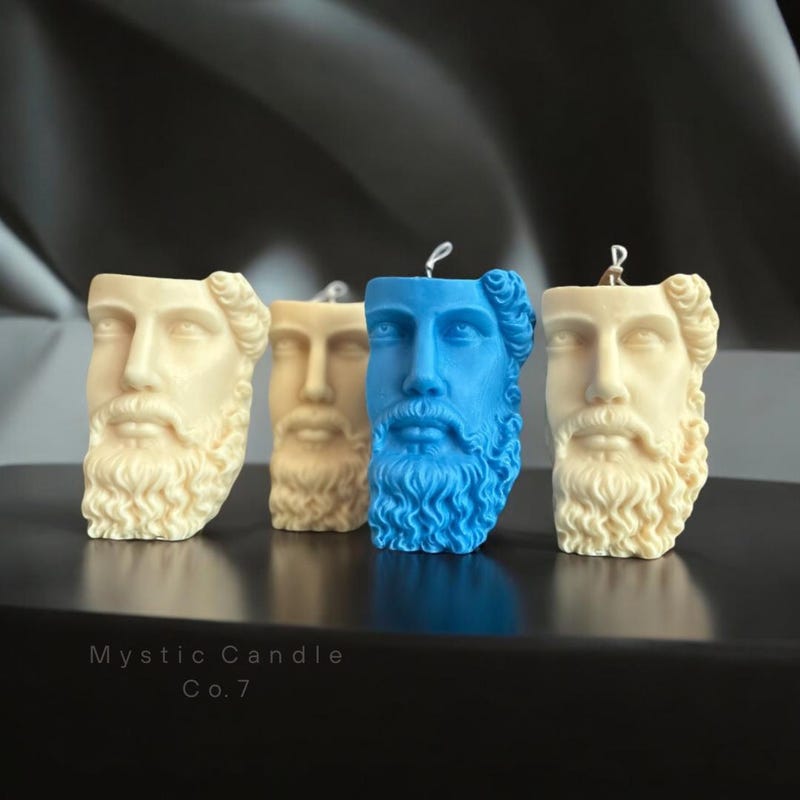 Greek Bust Candle - Etsy