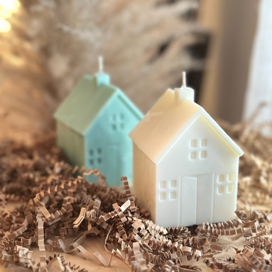 Handmade Candle, Villa Candle 1pc, Soy Wax Candle, Custom Colors ...