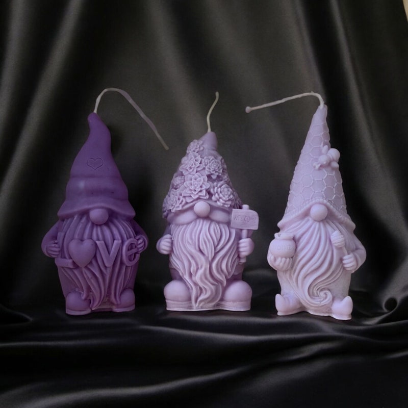 Gnome Candle - Etsy