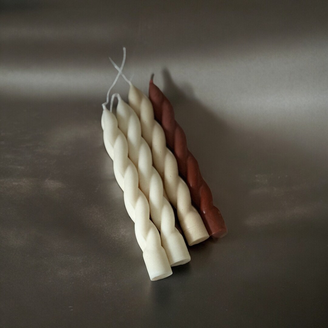 Taper Spiral Candle 7.8 , Long Candle, Household Taper Candle, Tall ...