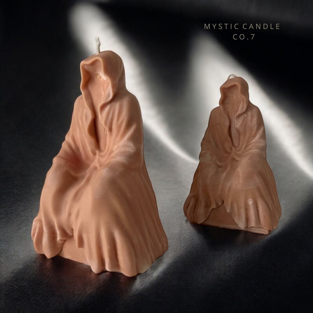 Ghost Candle, Scary Candle, Acotar Candle, Sculptural Candle, Soy Wax ...