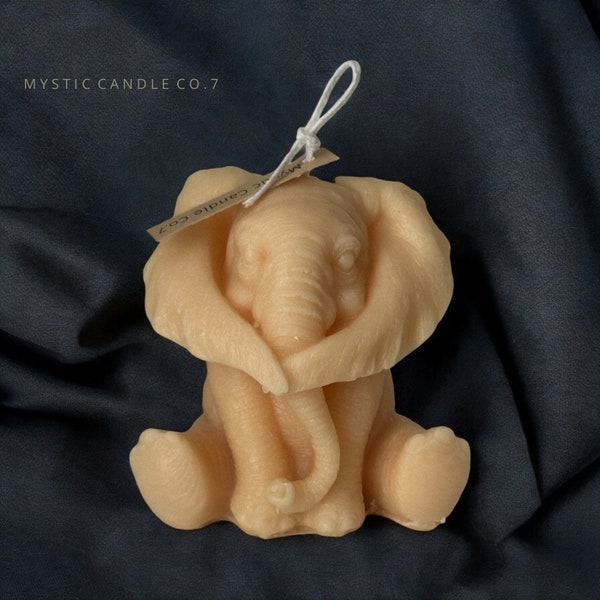 Elephant Candle - Etsy