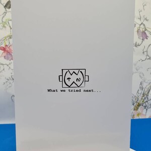 Merci - Handmade Robot Blank Greetings Card - Gratuit UK P+P - Etsy France