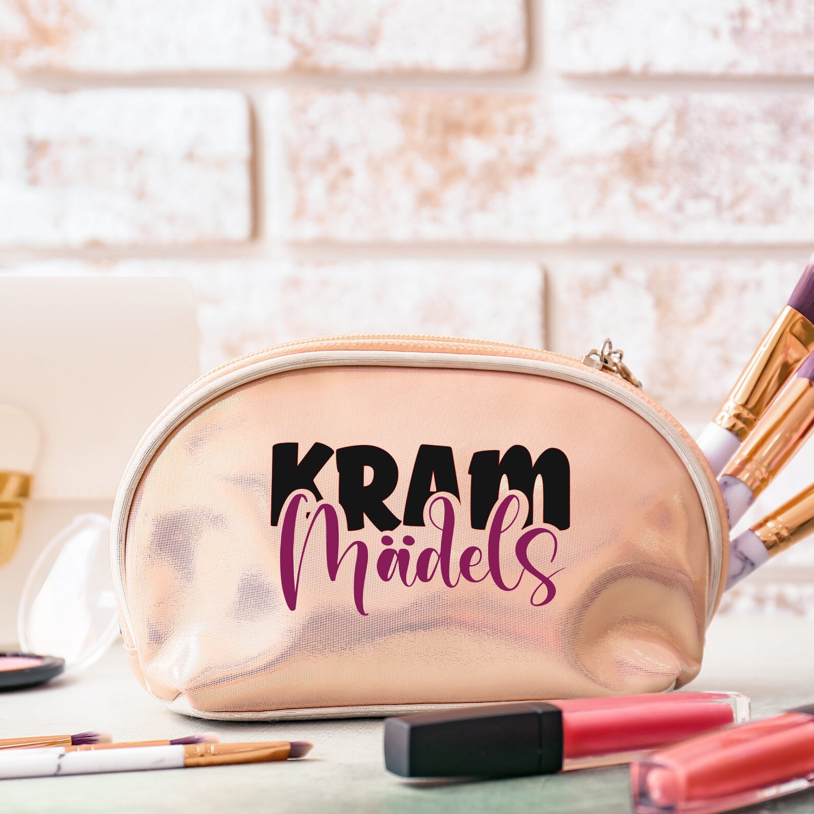 Plotter File COSMETIC BAG Svg Png | Makeup Bag SVG Bundle | Makeup Bag ...