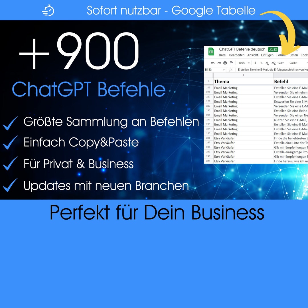 DOWNLOAD 900 Chatgpt Commands Chatgpt List of Prompts Instant Access ...