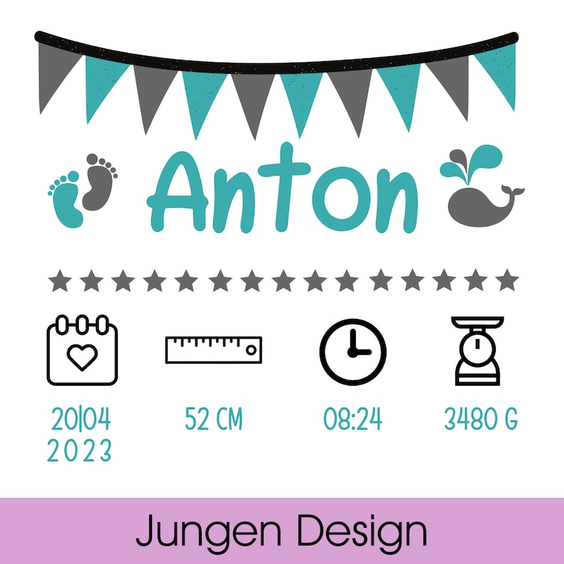 Plotterdatei BABY Mädchen SVG Vorlage zur Geburt - Etsy.de