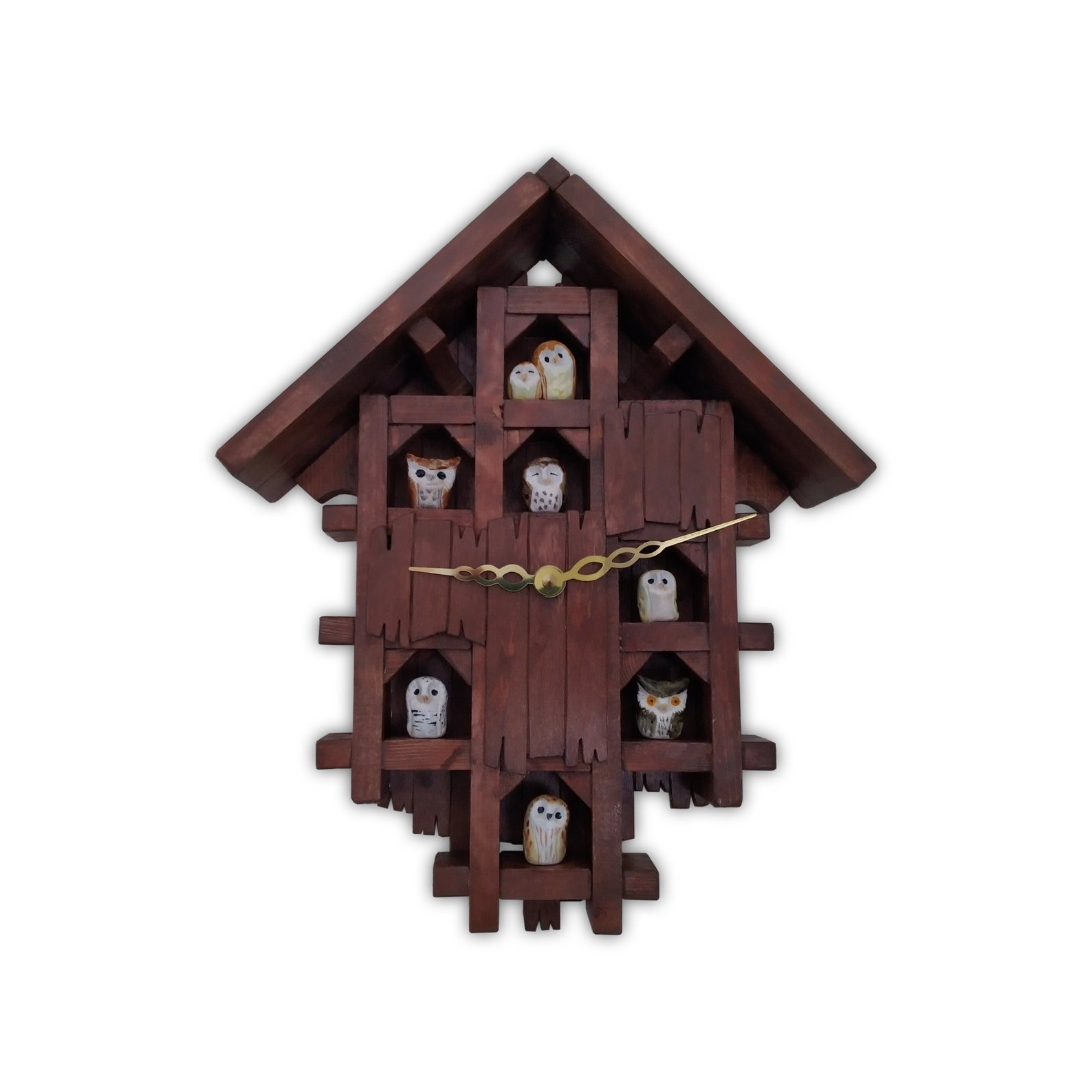 The Owlery Wall Clock | Etsy