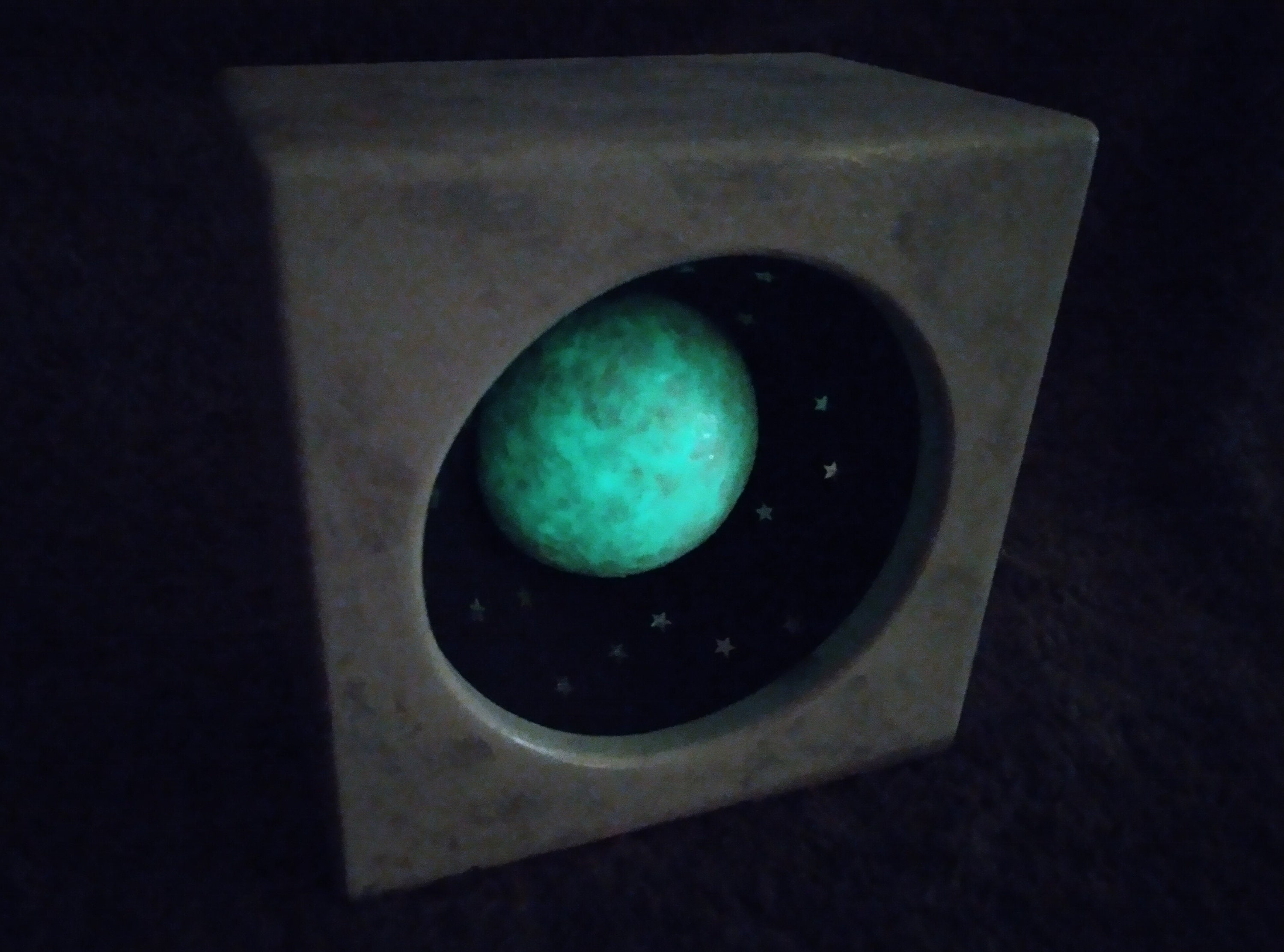 Moon Cube Version 2 new Moon Moon Phase Clock - Etsy