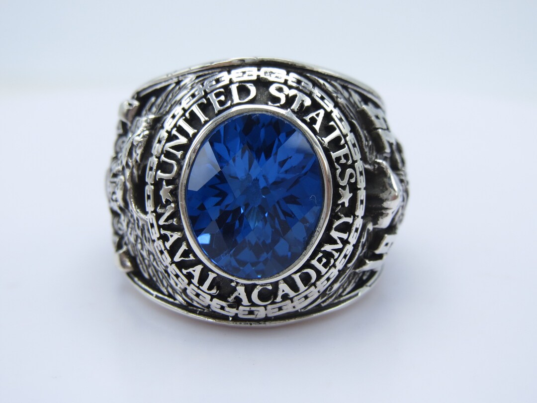Personalized Ring Silver 925 New USNA 1979 Usn Ring - Etsy
