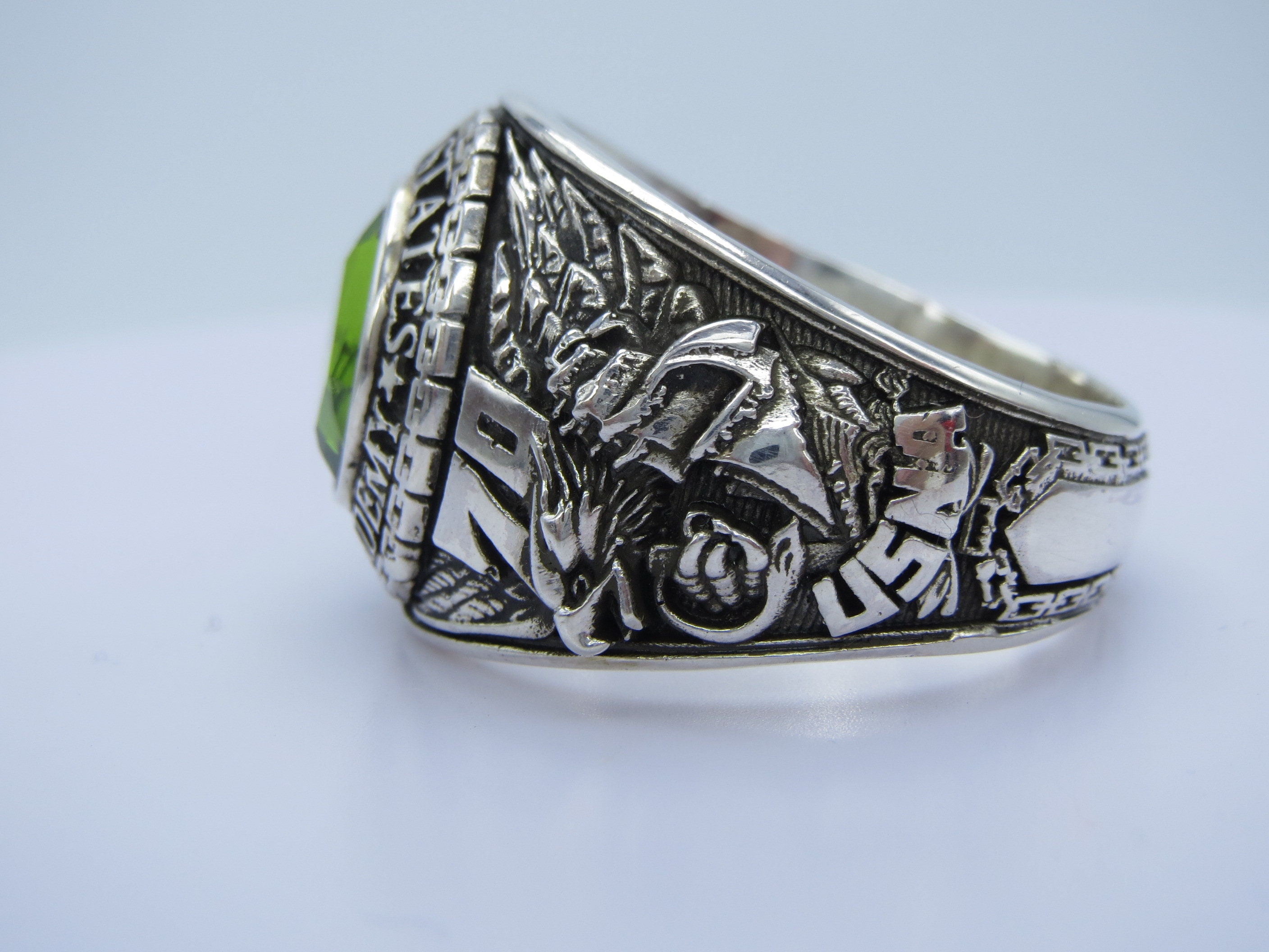 Personalized Ring Silver 925 New USNA 1970 Usn Ring - Etsy