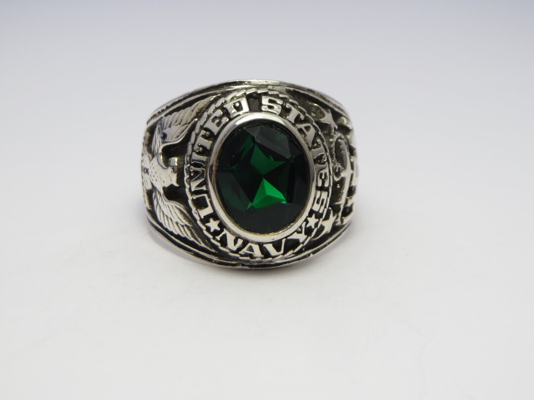 Silver 925 RING , Custom Made Ring , in USA , Chief Petty Officer CPO ...