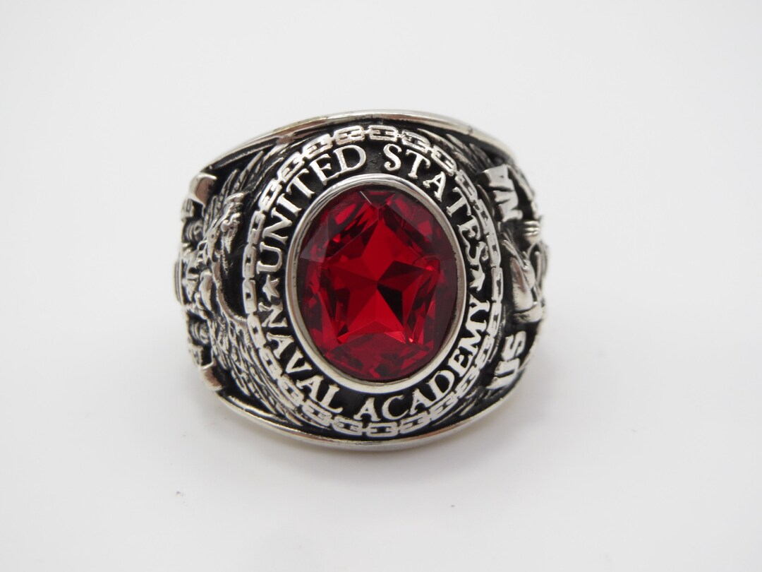 L203 , Solid Silver 925 Ring , Ring , Usna 1963 , US SIZE 9.75 . Great ...