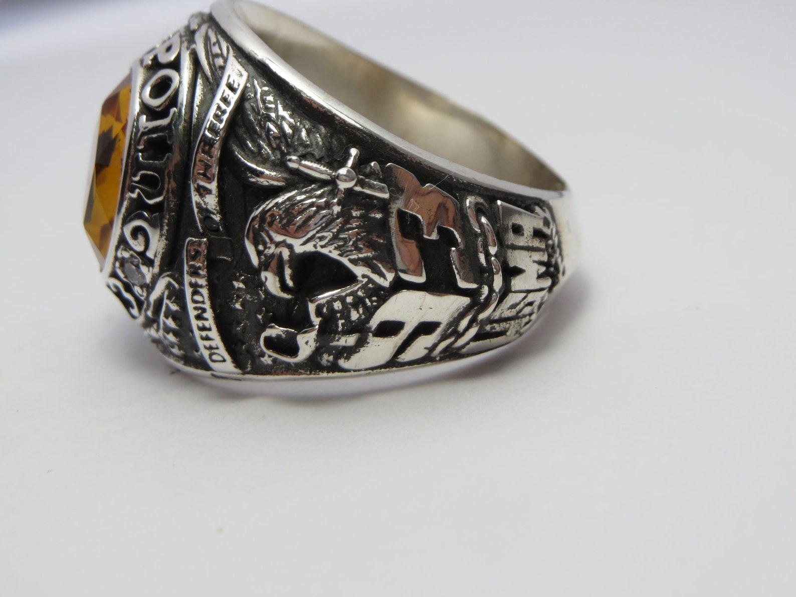 Personalized Ring in USA silver 925 RING new USMA | Etsy