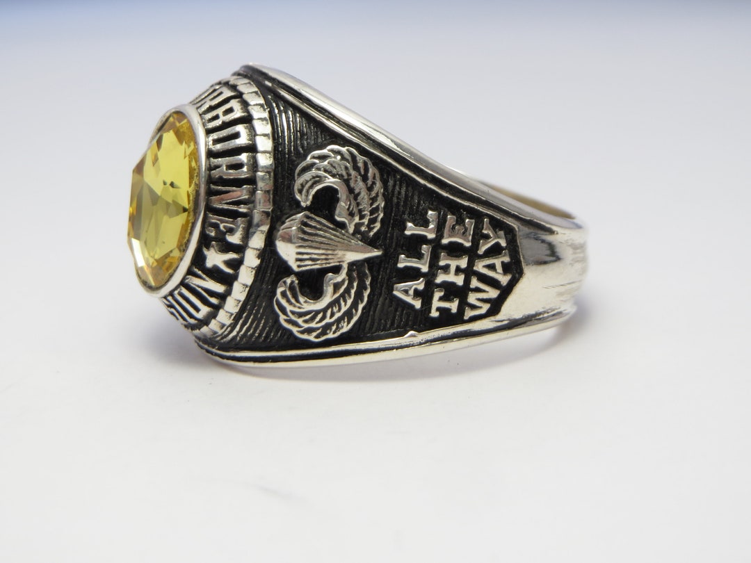 Personalized Ring , in USA , Silver 925, RING , New , 82nd Airborne ...