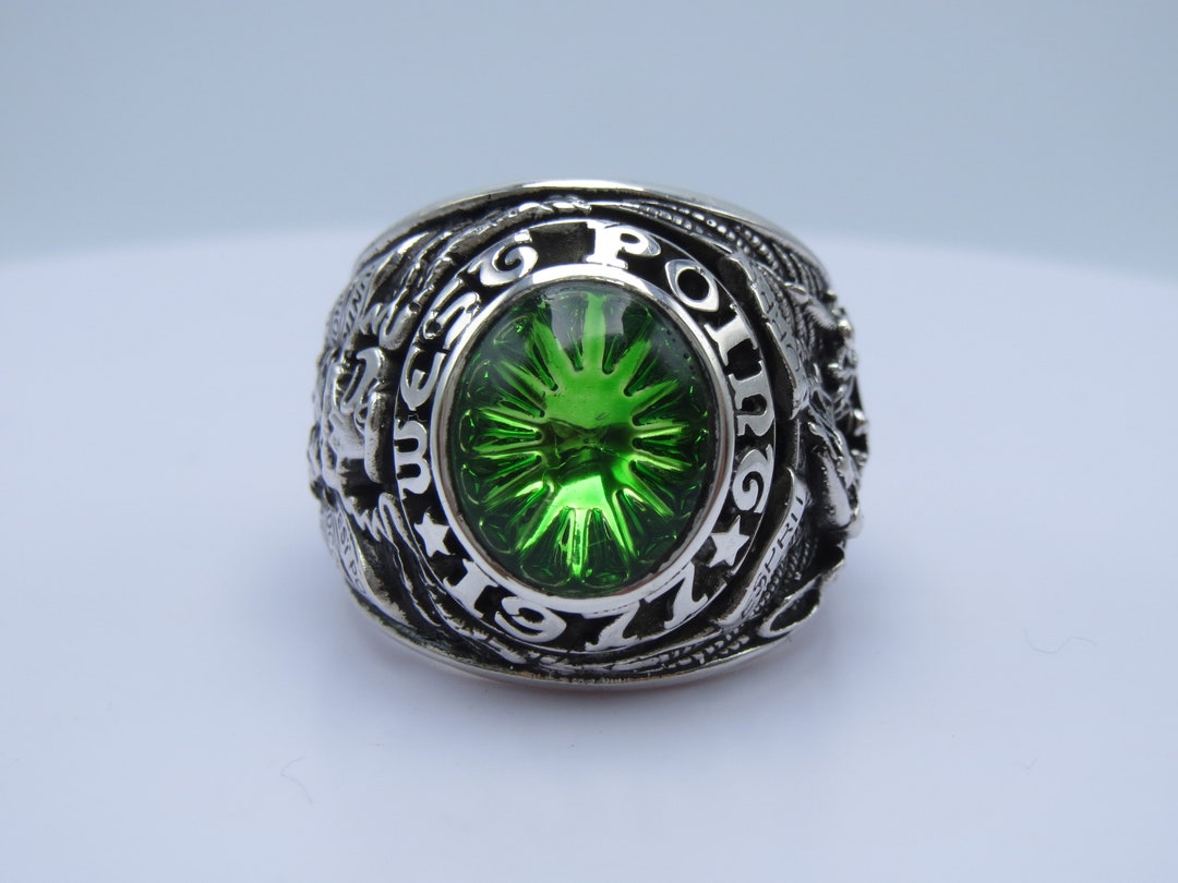 USMA , Military Academy West Point Ring , 1977 , Military , School ...