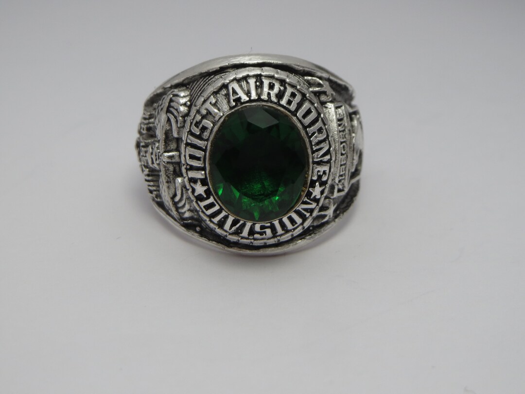 B30 ., RING , New , Solid BRASS Ring W Silver Plated, Us Size: 9.75 ...