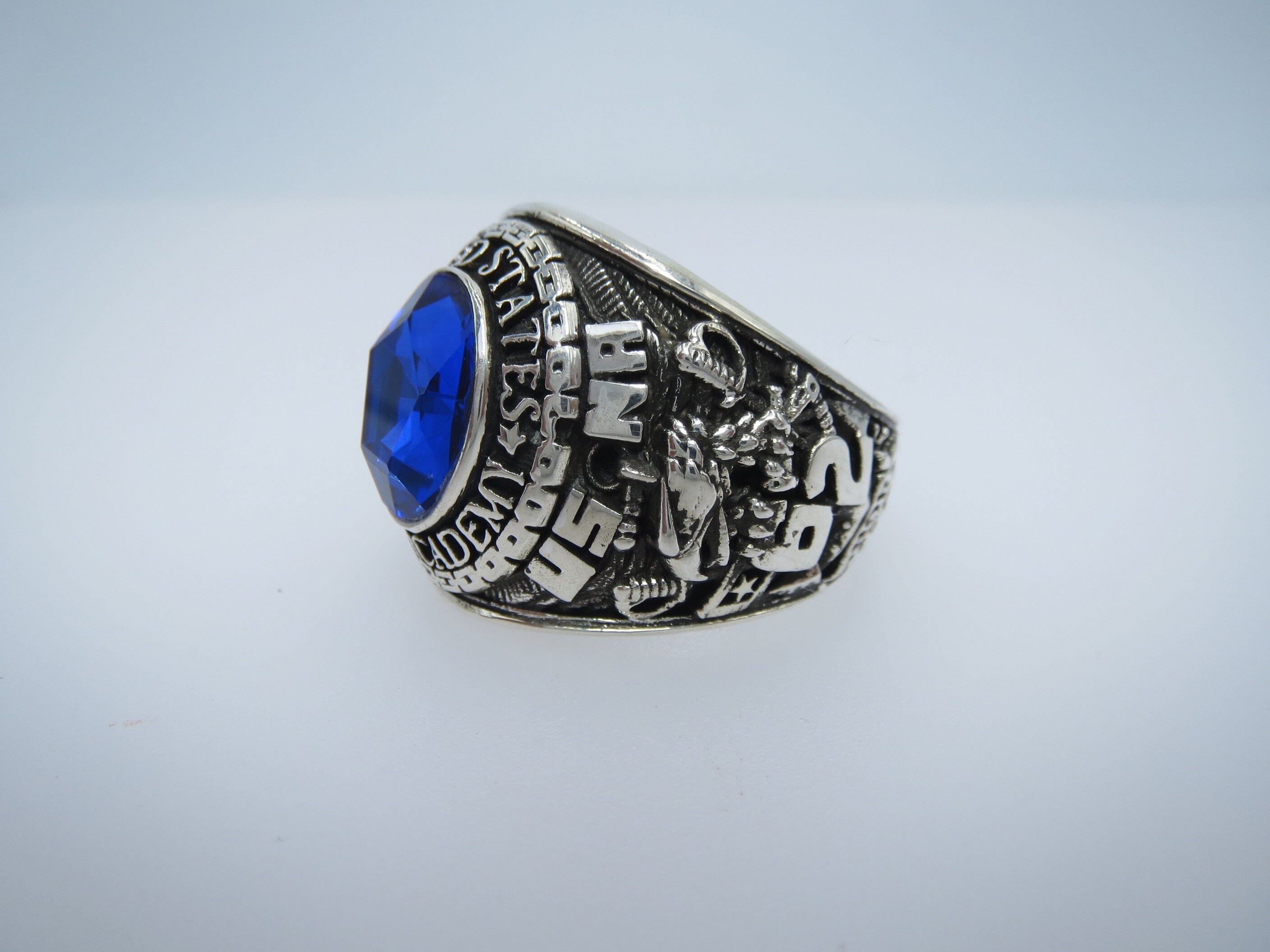 Custom Made Ring , Silver 925 , 1962 , Naval Ring , Class , New ...