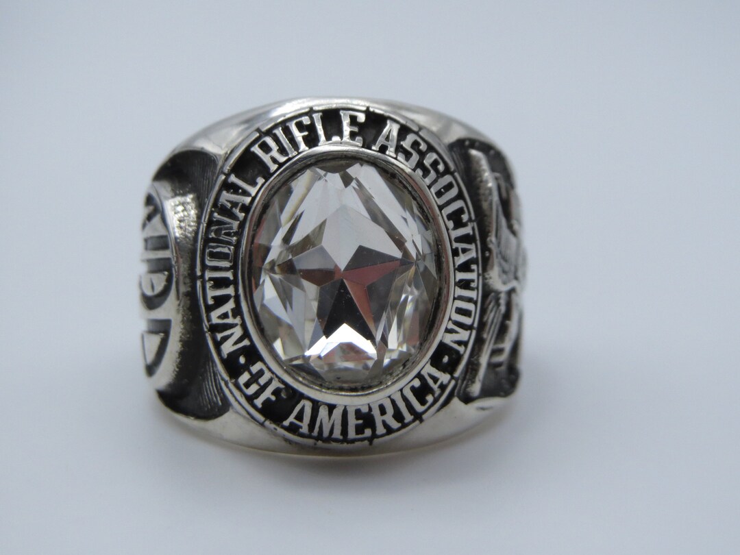 Personalized Ring , in USA , Silver 925 , RING , New , NRA Ring of ...