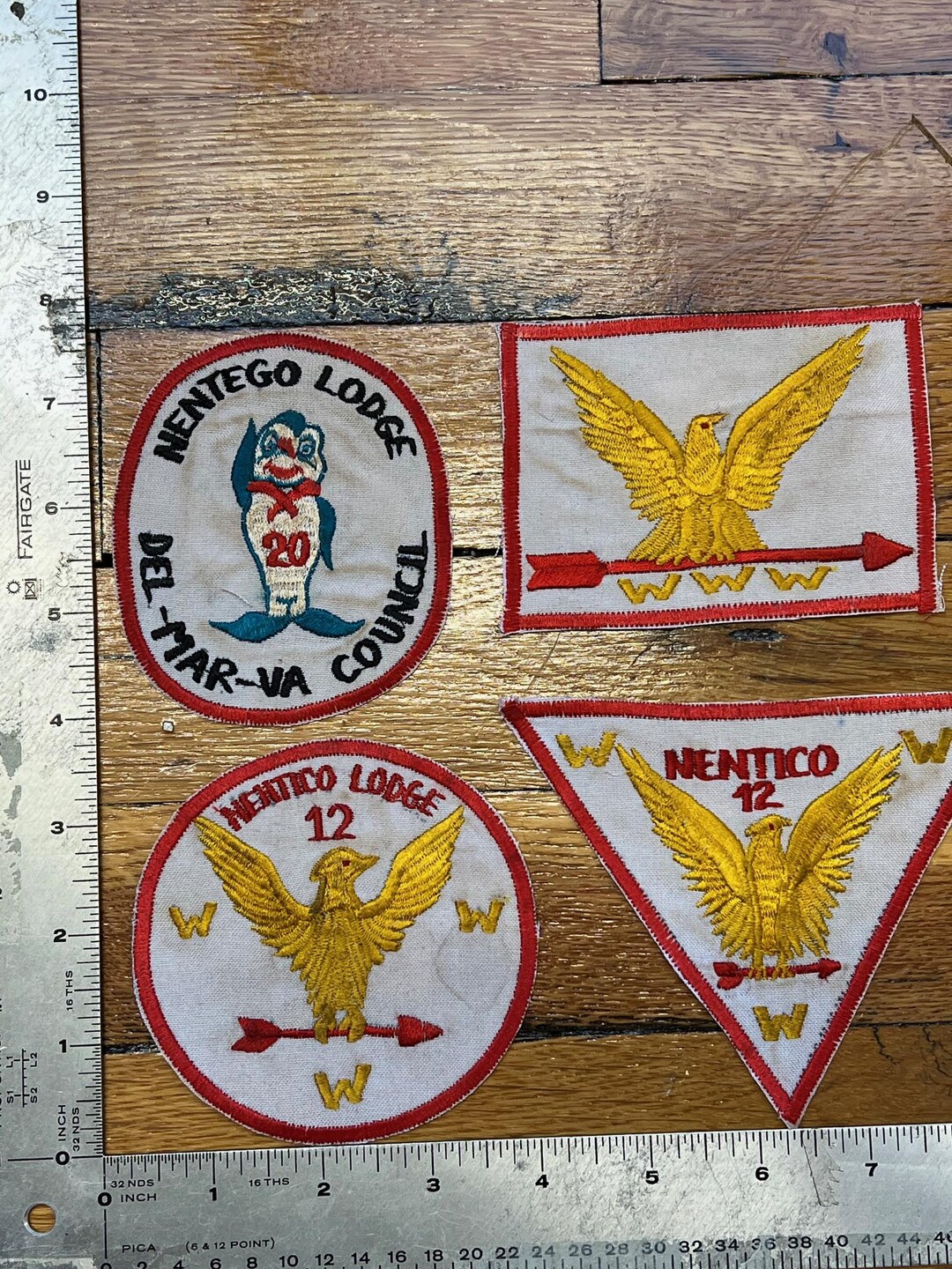 Patch , BSA , 3 Patches - OA NENTICO Logde 12 , Plus One Free/lodge 20 ...