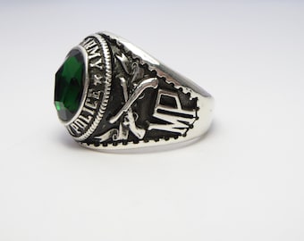 Mens Army Military Police Ring - Etsy