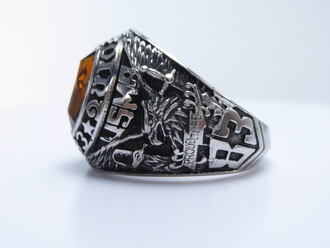 USMA , Military Academy West Point Ring , 1983 , Military , School ...