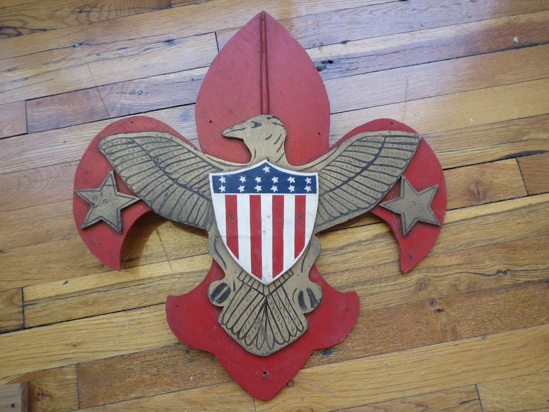 BSA , Vintage , Huge 21 in Tall , Since 60s , Boy Scouts of America ...