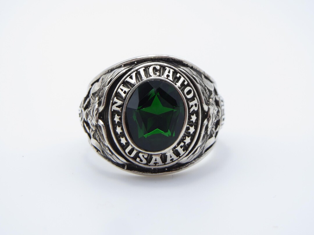 L150 , RING , Solid Silver 925 , New , United States Army Air Forces ...