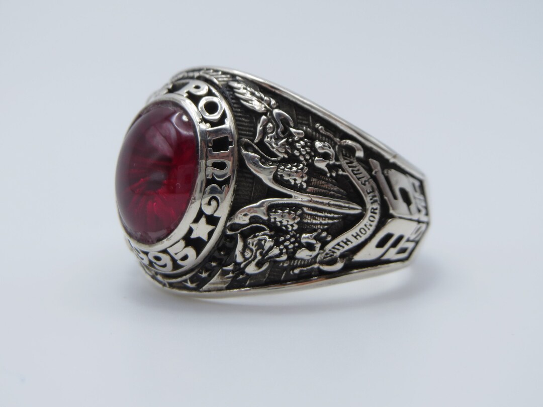 USMA , Military Academy West Point Ring , 1995 , School , New ...