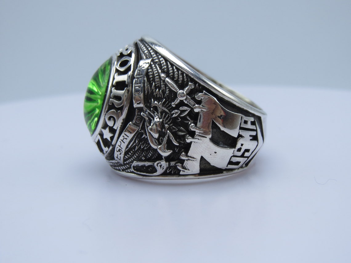 USMA Military Academy West point Ring 1977 military | Etsy