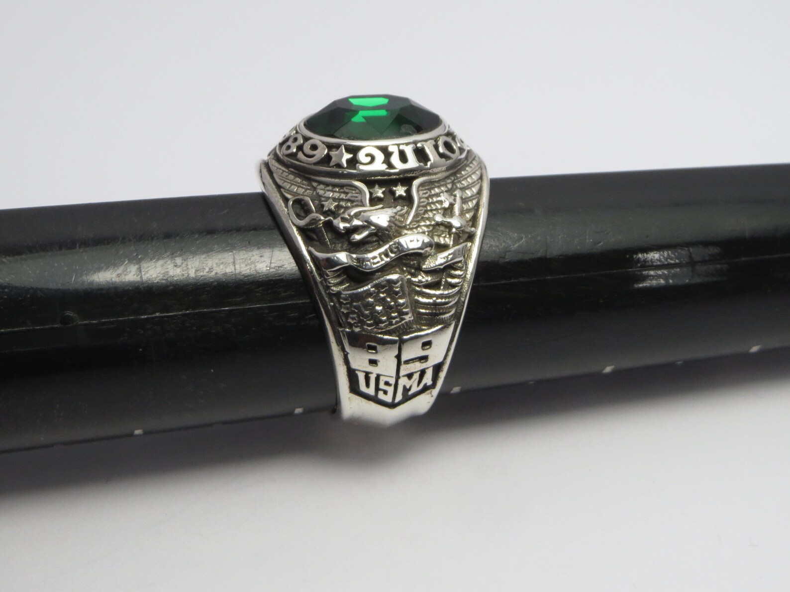 CustomMade Ring in USA silver 925 RING USMA Military | Etsy