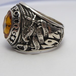 Personalized Ring , in USA , Silver 925 , RING , New , USMA , Military ...