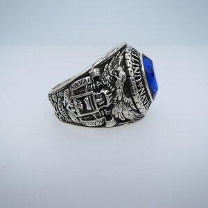 Custom Made Ring , Silver 925 , 1962 , Naval Ring , Class , New ...
