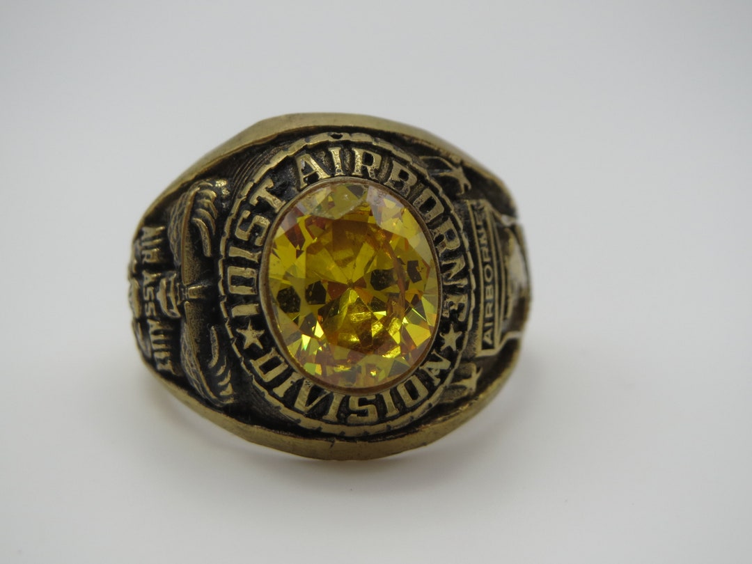 B209 ., RING , New , Solid BRASS Ring W Yellow Gold Color , Us Size: 13 ...