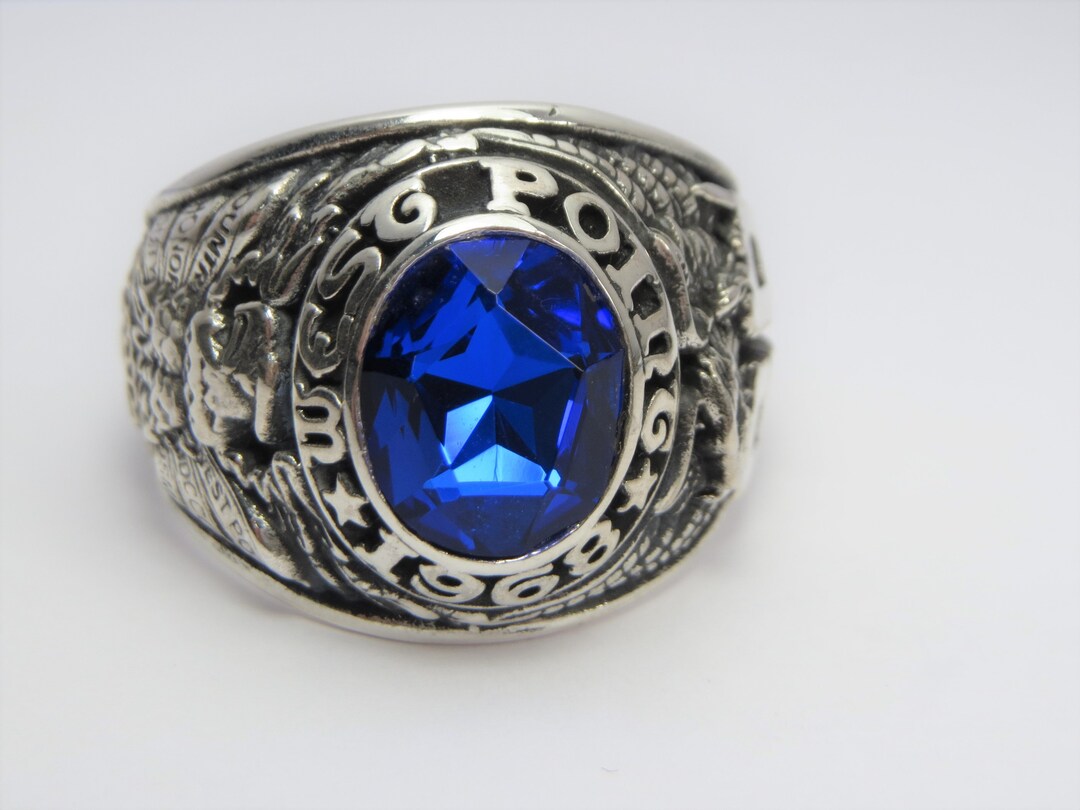 Custommade Ring , in USA , Silver 925 RING , USMA , Military Academy ...