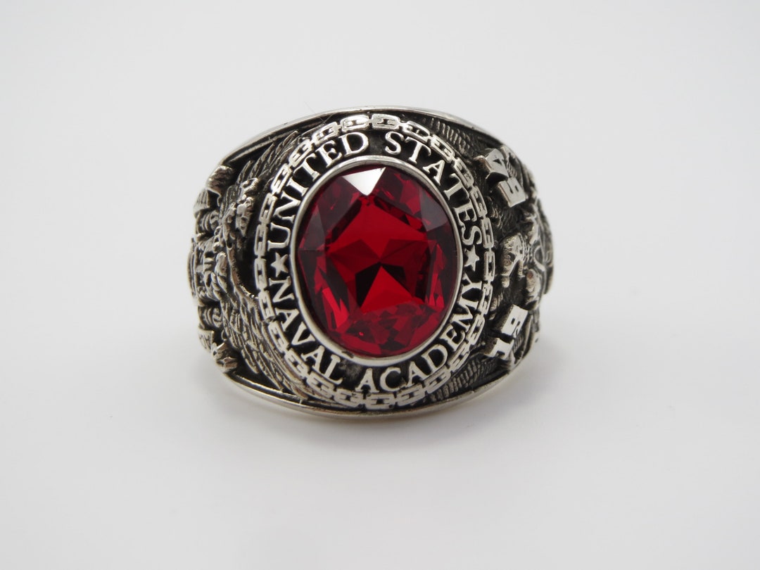 L201 , Solid Silver 925 Ring , Ring , Usna 1964 , US SIZE 11.25 . Great ...