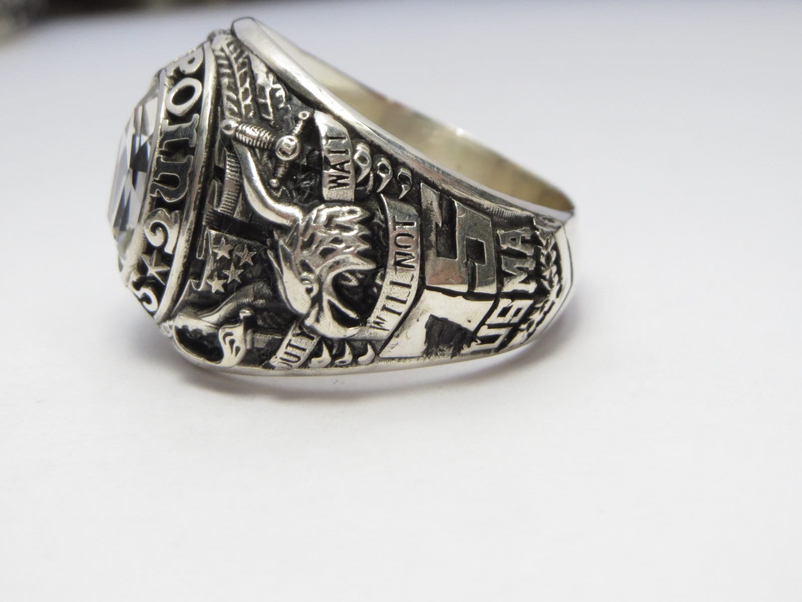 Personalized Ring in USA silver 925 RING new USMA | Etsy