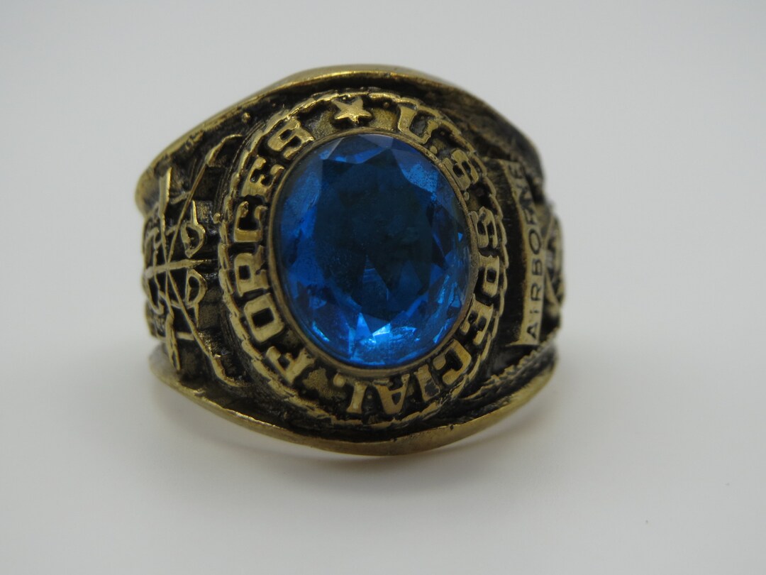 B272 ., RING , New,solid BRASS Ring W Yellow Gold Color, Us Size: 10.5 ...