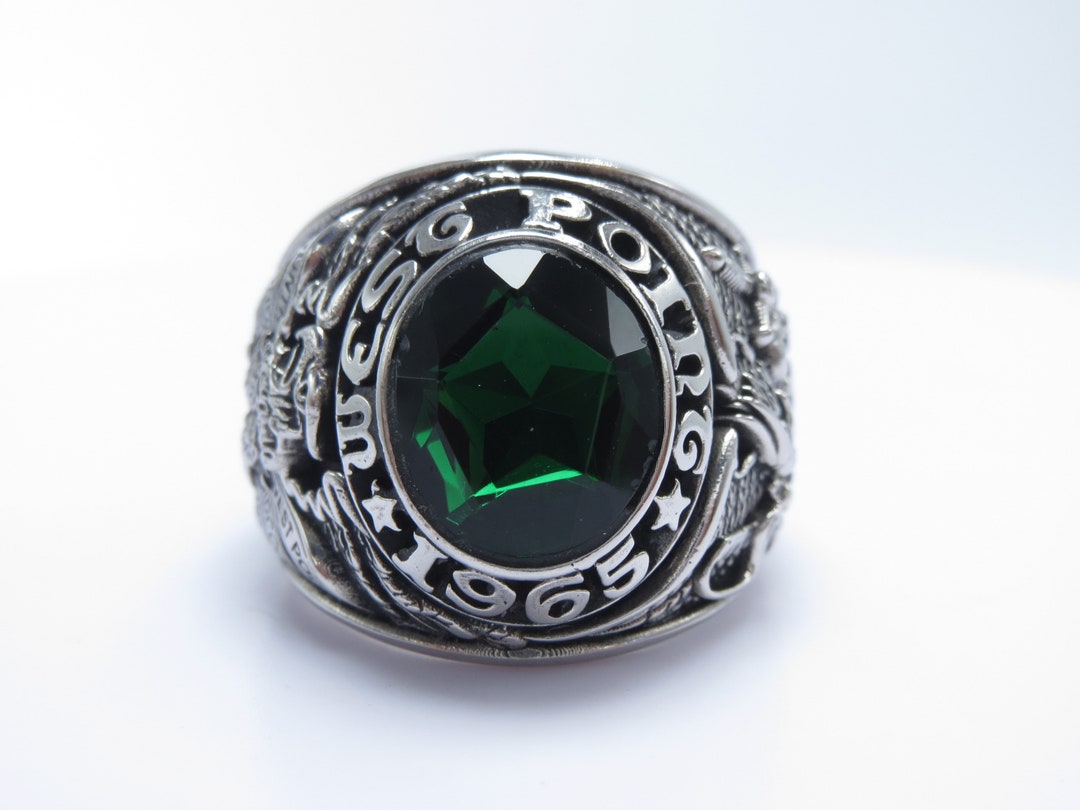 USMA , Military Academy West Point Ring , 1965 , Military , School ...