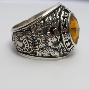 Personalized Ring , in USA , Silver 925 , RING , New , USMA , Military ...