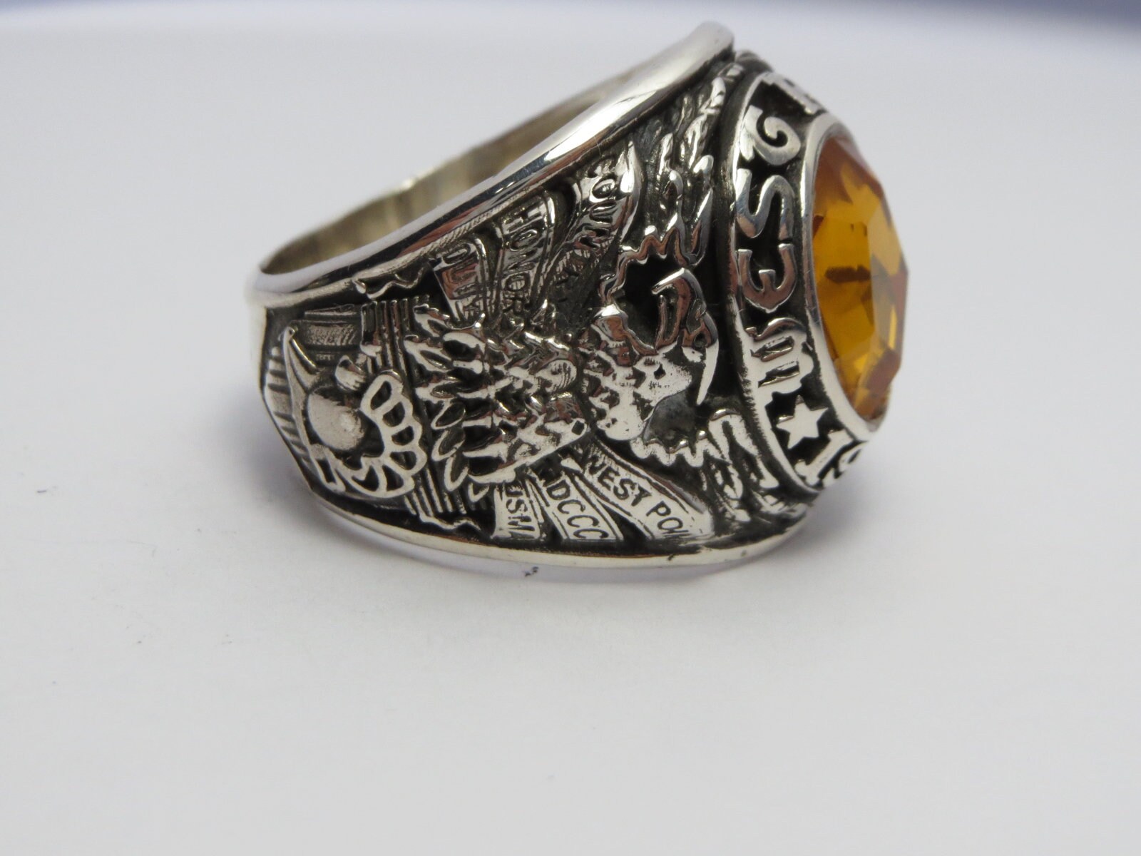 Personalized Ring , in USA , Silver 925 , RING , New , USMA , Military ...