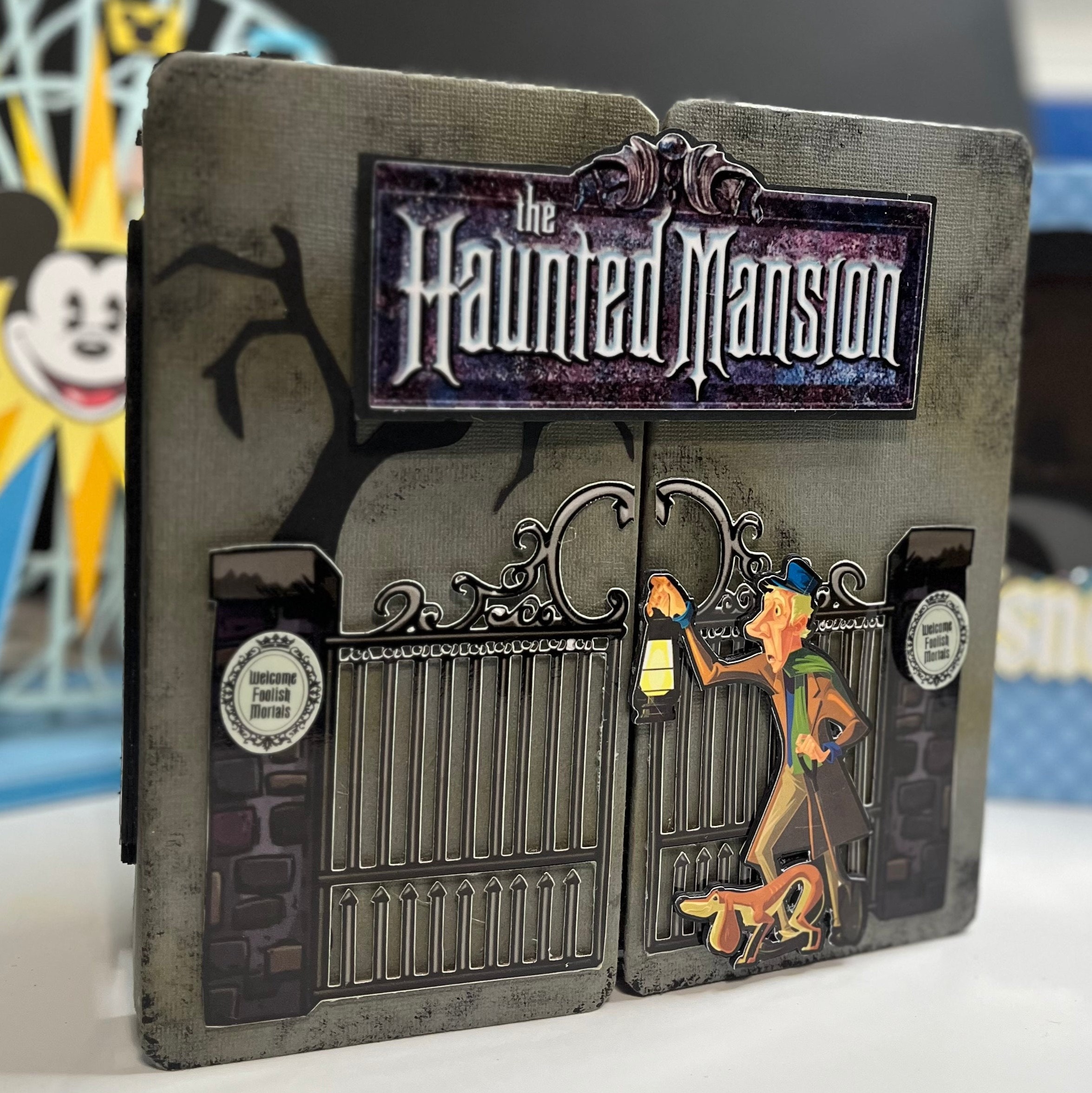 Haunted Mansion Scrapbook Album Tutorial - Etsy